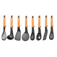 China Kitchen Accessories with Rotating Stand and Nylon ABS Handle Nonstick Cooking Utensil for sale