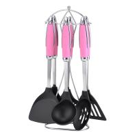 China 6650C Household Kitchen Utensils Baking Utensil Set with Convenient Stand for sale