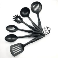 China Multifunction 6 Piece Food Grade Nylon Customized Logo Serving Kitchen Utensils Set for sale