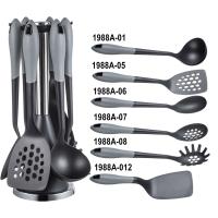 China 6-Piece Heat-Resistant Kitchen Utensil Set Non-stick Nylon 66 for Hassle-Free Cooking for sale