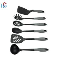 China 6-Piece Heat-Resistant Kitchen Utensil Set Non-stick Nylon 66 for Hassle-Free Cooking for sale