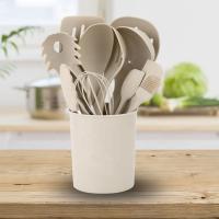 China 9/10/11/12pcs Heat Resistant BPA Free Silicone Kitchen Tools Spatula Set ANY Color for sale