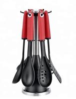 China PA66 Plastic Multifunction 6 Piece Food Grade Cooking Tools Set for Serving and Cooking for sale
