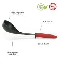 China PA66 Plastic Multifunction 6 Piece Food Grade Cooking Tools Set for Serving and Cooking for sale