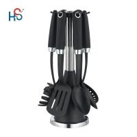 China 7pcs Kitchen Tool Set Nylon Chinese Kitchen Utensils Tools with Customized Color for sale