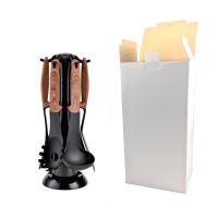 China Elevate 6-Pieces Non-stick Kitchen Utensil Set Wooden Handle and Heat-Resistant Design for sale