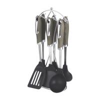China Home Kitchenware Heat Resistant Cooking Spoons Set with PA66 Plastic Type and Material for sale