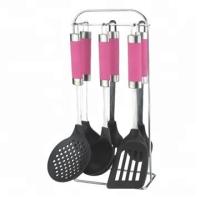 China Sustainable Cooking Utensils Set Slotted Turner Spoon for Home Kitchen Accessories for sale