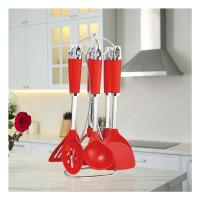 China Sustainable Plastic PA66 Cooking Spoons Set for Kitchen Non Stick Cookware and Gadgets for sale
