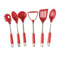 China Sustainable Plastic PA66 Cooking Spoons Set for Kitchen Non Stick Cookware and Gadgets for sale