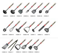 China 2023 Kitchen Utensils Nylon Utensil Sets for Professional Cooking for sale