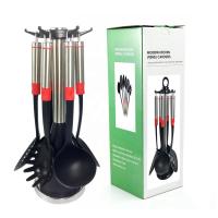 China 2023 Kitchen Utensils Nylon Utensil Sets for Professional Cooking for sale