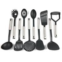 China Kitchen Utensil Set Made of Stainless Steel with Heat Resistant Handle up to 210C for sale