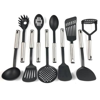 China Kitchen Utensil Set Made of Stainless Steel with Heat Resistant Handle up to 210C for sale