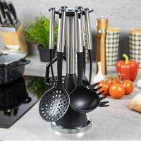 China Kitchen Utensil Set Made of Stainless Steel with Heat Resistant Handle up to 210C for sale