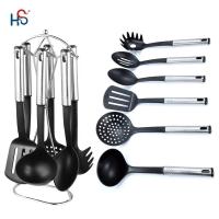 China Kitchen Utensil Set Made of Stainless Steel with Heat Resistant Handle up to 210C for sale