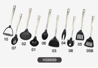 China Kitchen Utensil Set Nylon Tools Set Cooking Household Kitchen Items Cozinha Accessories for sale