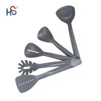 China Nonstick Cookware Silicone Kitchen Utensils Heat Resistant 210C BPA Free PA Plastic for sale