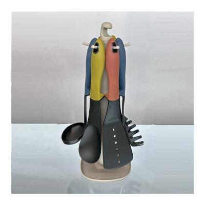 China Food Grade Eco-Friendly Kitchenware Non Stick Utensil Set with Heat Resistant Spoons for sale