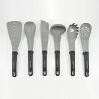 China Non Stick Kitchen Utensil Set with Holder 7 Pieces and Heat Resistant up to 480°F for sale