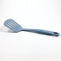 China Modern Nylon Handle Ladle Utensil for Serving Soup Sauce Minestra and Pasta Design Black for sale