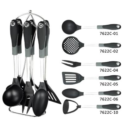 China Flexible Kitchen Utensils Set for Any Color Kitchen and Design Heat Resistant Utensils for sale