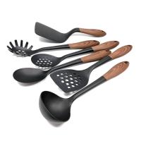 China Non-stick Cookware Utensils Set of 6 with Heat Resistant Spatula/Ladle/Slotted Turner for sale