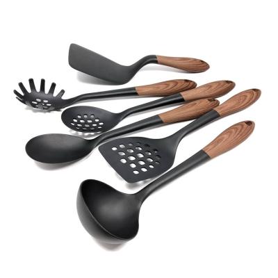 China Non-stick Cookware Utensils Set of 6 with Heat Resistant Spatula/Ladle/Slotted Turner for sale