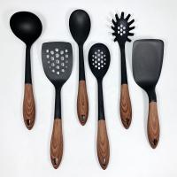 China Non-stick Cookware Utensils Set of 6 with Heat Resistant Spatula/Ladle/Slotted Turner for sale