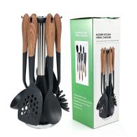 China Non-stick Cookware Utensils Set of 6 with Heat Resistant Spatula/Ladle/Slotted Turner for sale