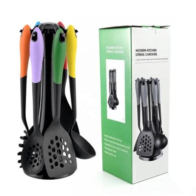 China Best Kitchen Utensil Set 7PCS Sustainable Nylon and Customized Cocina Utensilios for sale
