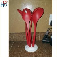 China Silk Printing Logo Kitchen Utensil Set Durable Nylon 8-Piece Kitchen Cooking Utensils for sale