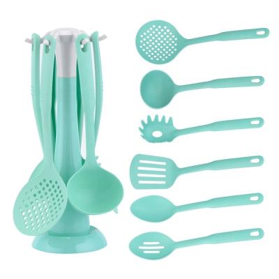 China Non Toxic Kitchen Utensils Set Soup Ladle Skimmer Turner Spoon Pasta Server for sale