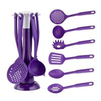 China Non Toxic Kitchen Utensils Set Soup Ladle Skimmer Turner Spoon Pasta Server for sale