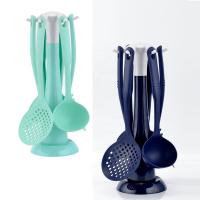 China Non Toxic Kitchen Utensils Set Soup Ladle Skimmer Turner Spoon Pasta Server for sale