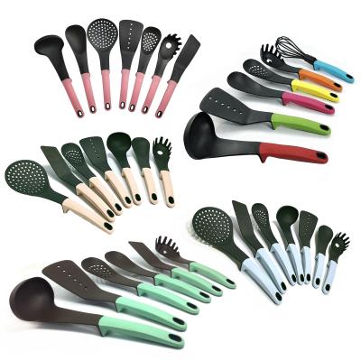 China Colorful Nylon Kitchen Utensils and Appliances in Any Color for Non-stick Cooking for sale