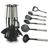 China 7 Piece Nylon Kitchen Utensil Set Food Safe Kitchen Accessories for Effortless Cooking for sale