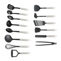 China Cookware Sets Utensilios De Cocina De Plstico Heat-Resistant Nylon Kitchen Tool for sale