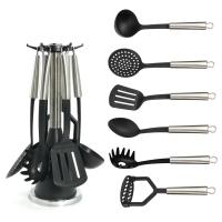 China Cookware Sets Utensilios De Cocina De Plstico Heat-Resistant Nylon Kitchen Tool for sale