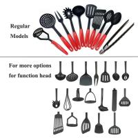 China ABS Handle Non Stick Chef Cooking Utensils Set for Colorful and Eco-Friendly Kitchen for sale