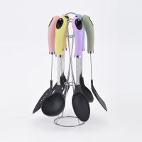 China Kitchen Household Utensil Set with Non-Stick Cooking Tools and Stainless Steel Handle for sale