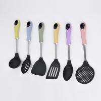 China Kitchen Household Utensil Set with Non-Stick Cooking Tools and Stainless Steel Handle for sale