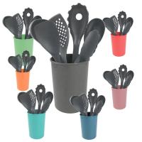 China Flexible Kitchen Utensil Accessories Eco-Stick Cookware Sets for and Heat Resistance for sale