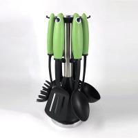 China 210pcs Kitchen Utensil Set with Heat-resistant Nylon Material Beautiful Cooking Tools for sale