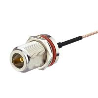 China Pigtail Jumper Cable Coaxial Cable RG178 N Female To IPEX U.Fl for sale