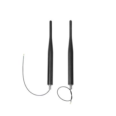 China 868mhz Dipole UHF Whip Antenna External 3dbi High Gain M6 Screw Mount for sale