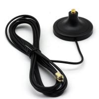 China Magnetic Antenna Cable Assembly With Extension Cable RP SMA Male To RP SMA Female for sale