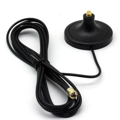 China Magnetic Antenna Cable Assembly With Extension Cable RP SMA Male To RP SMA Female for sale