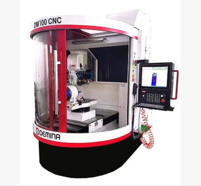 China DM-100 5-Axis CNC Tool Grinder 600mm X Axis Travel 10KW Spindle for Carbide Tools for sale