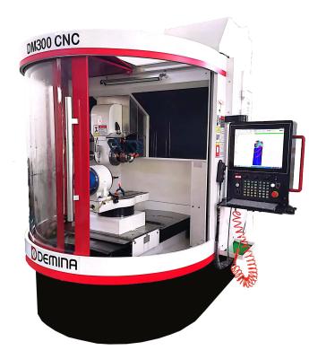 China DM-300 5-Axis CNC Tool Grinder 950mm X Axis Travel 18KW Spindle for Milling Cutters Drill Bits for sale